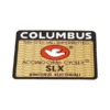 COLUMBUS(コロンバス)SLX ACCIAIO CrMo CYCLEXフレームチュービングステッカー(ブラック/ゴールド ...