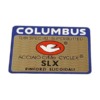 COLUMBUS(コロンバス)SLX ACCIAIO CrMo CYCLEXフレームチュービングステッカー(ブルー/ゴールド ...